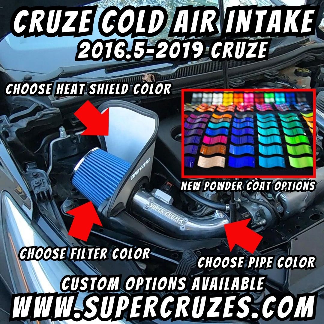 2016.5-2019 CRUZE Cold air intake Gen 2 – SuperCruzesStore.com