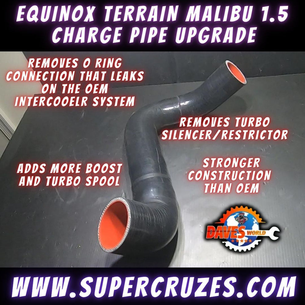 Equinox/Terrain / Malibu 1.5 Charge pipe upgrade removes turbo silence ...